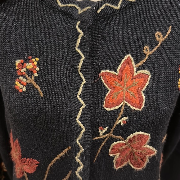 QVC Stitch in Time | Sweaters | Nwt Qvc Stitches In Time Fall Cardigan ...